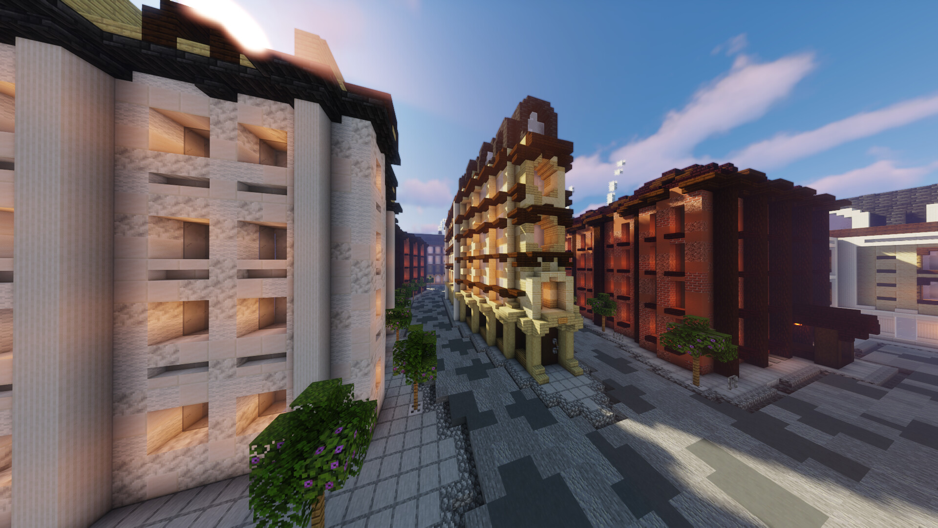 Paris Style Hub Minecraft Map