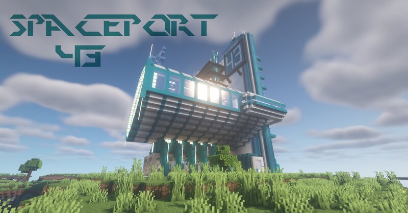 Spaceport 43 Minecraft Map