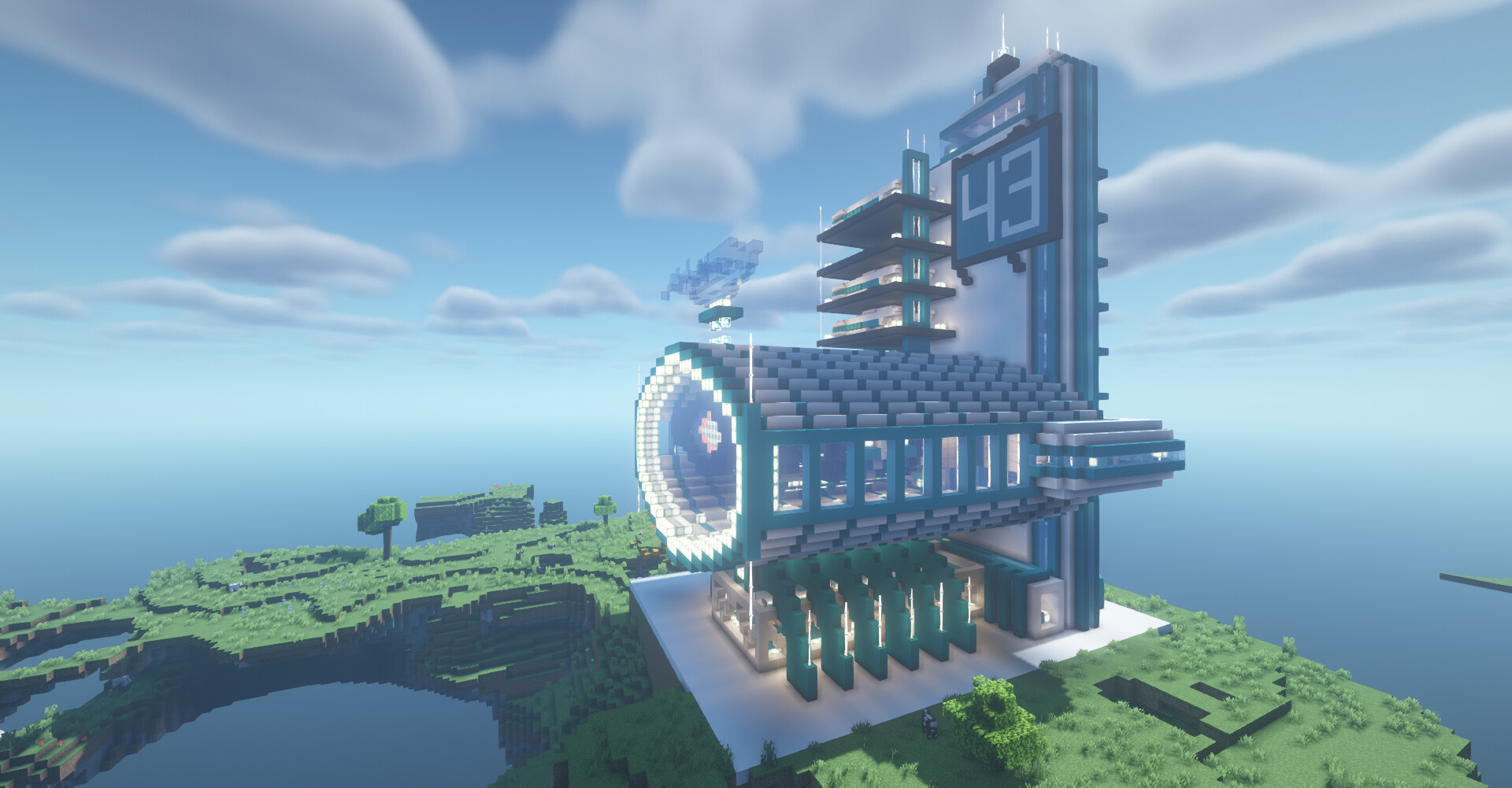 Spaceport 43 Minecraft Map