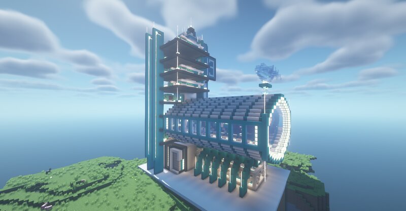Spaceport 43 Minecraft Map