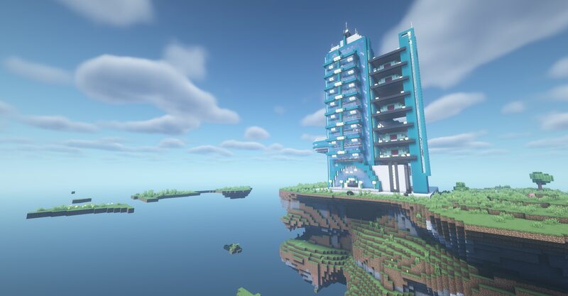 Spaceport 43 Minecraft Map