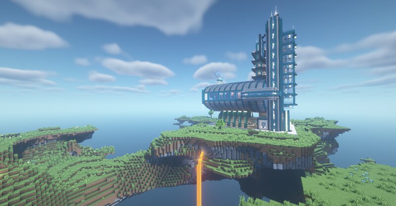 Spaceport 43 Minecraft Map