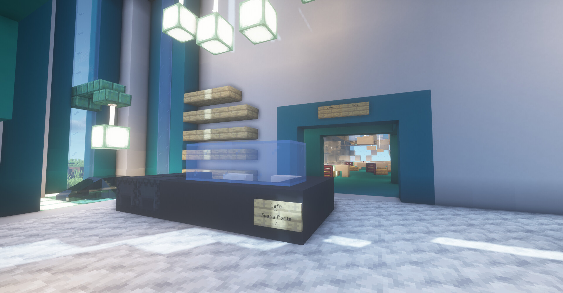 Spaceport 43 Minecraft Map