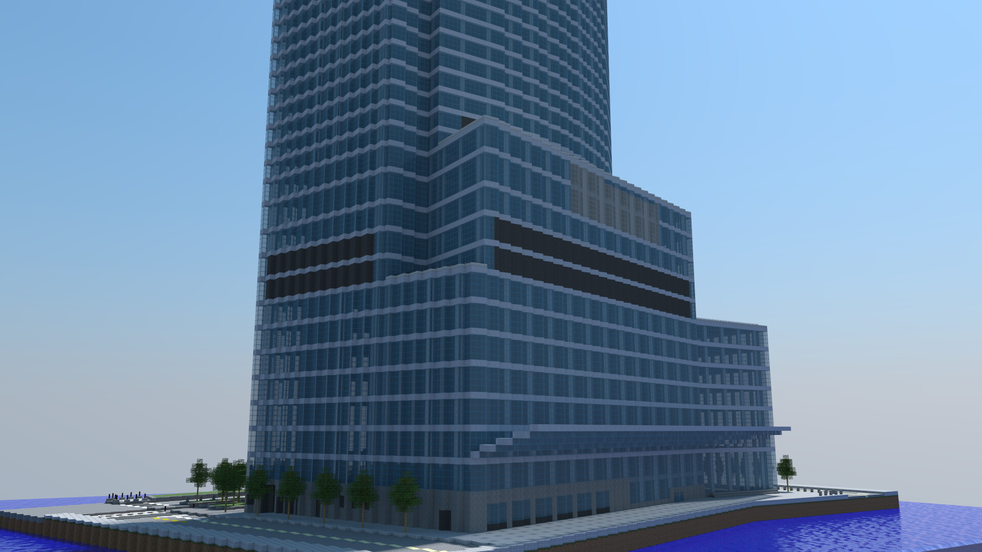 1:1 200 West Street (Goldman Sachs Tower New York) Minecraft Map
