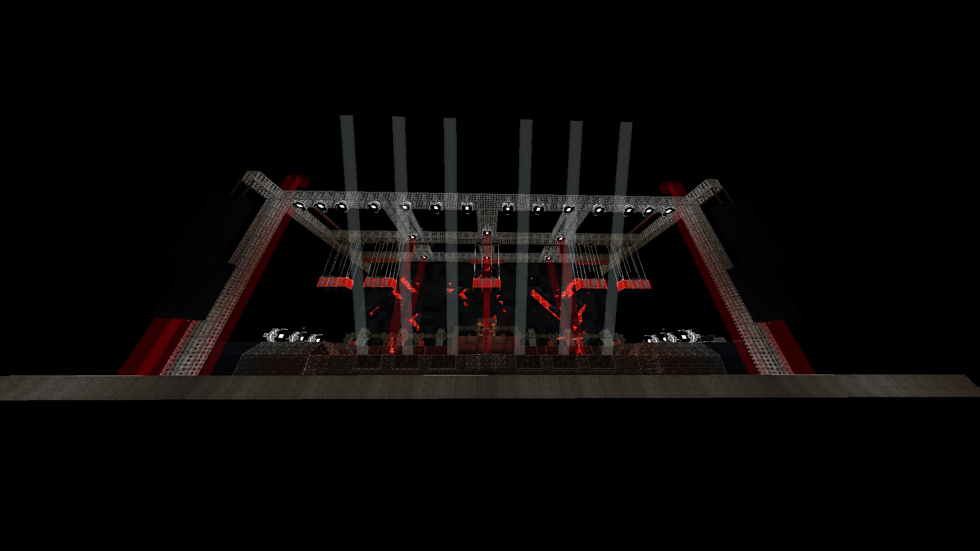 Rammstein - Live in Amerika stage (Bückstabü) Minecraft Map