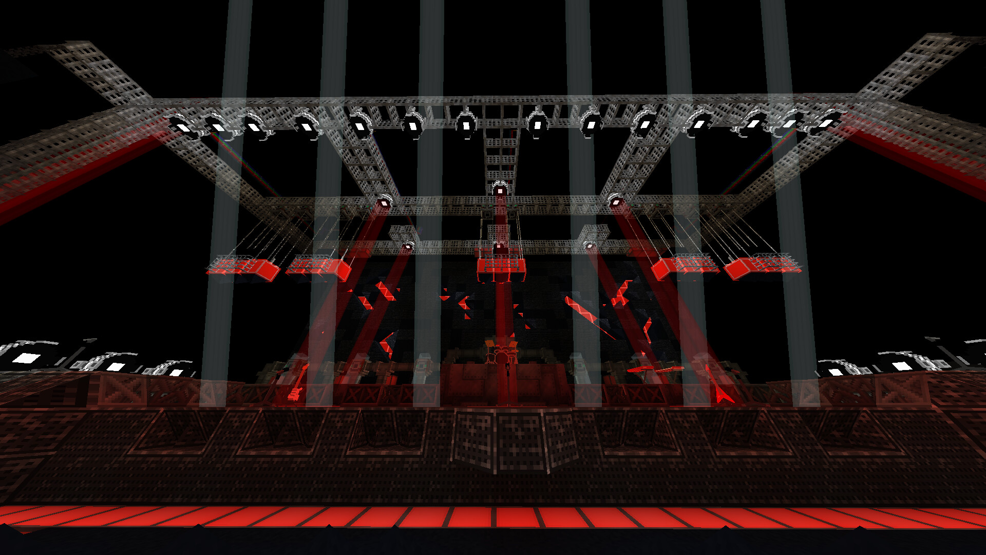 Rammstein - Live in Amerika stage (Bückstabü) Minecraft Map