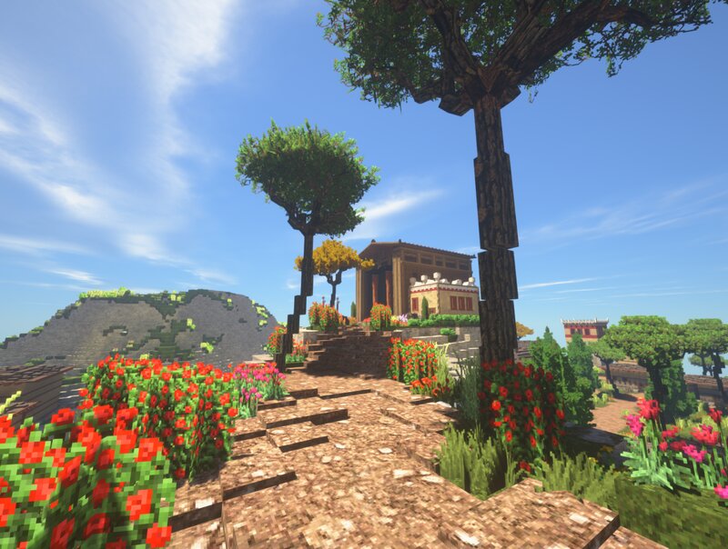 Mycenae - King Minos Minecraft Map