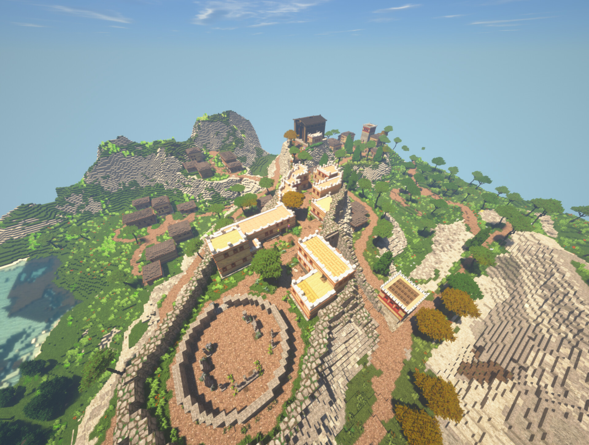 Mycenae - King Minos Minecraft Map