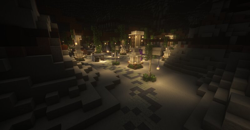 Underground Desert Market Minecraft Map