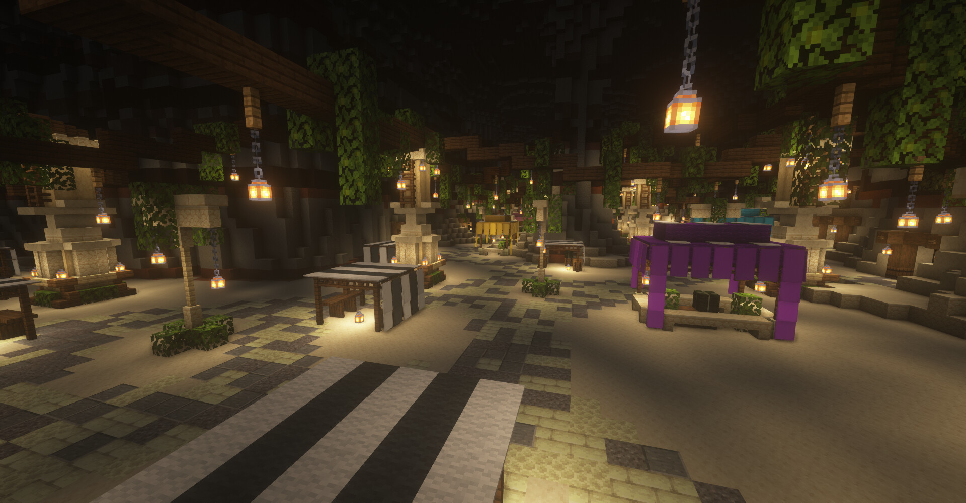 Underground Desert Market Minecraft Map