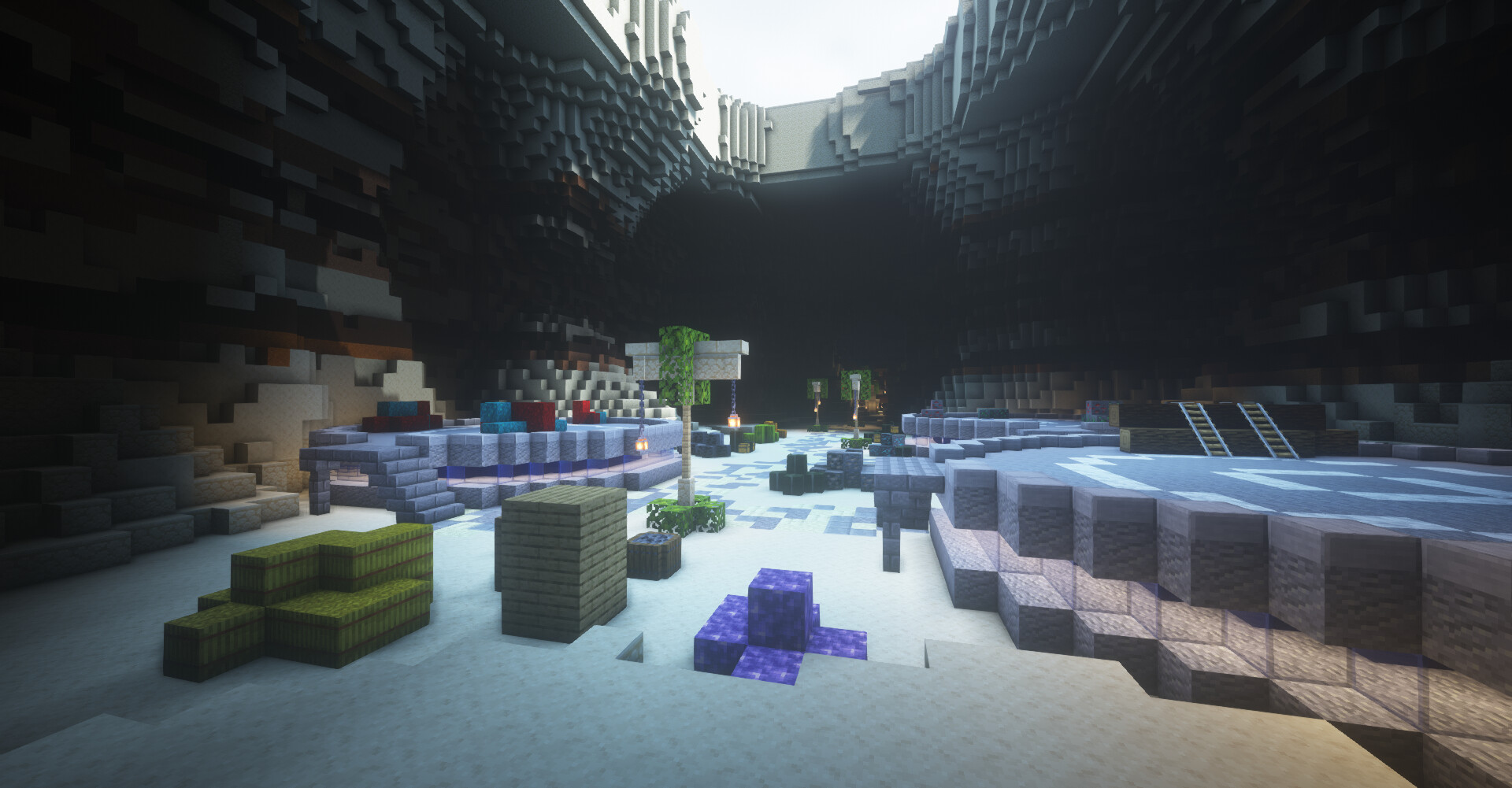 Underground Desert Market Minecraft Map