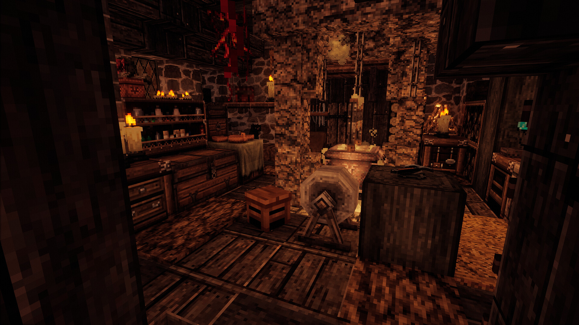 𝕿𝖍𝖊 𝕳𝖔𝖚𝖘𝖊 𝖔𝖋 𝖙𝖍𝖊 𝕸𝖆𝖉 𝖂𝖎𝖙𝖈𝖍 𝕷𝖎𝖛𝖎𝖆 Minecraft Map