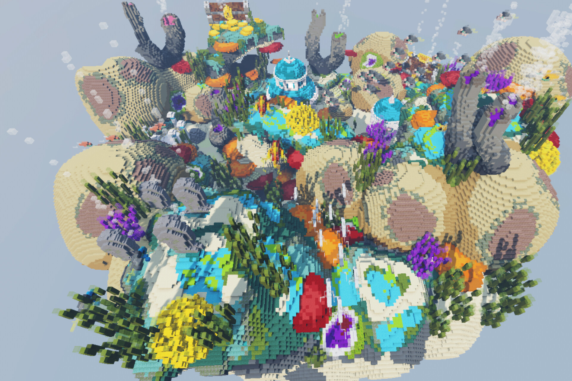 Aquatic Spawn/Lobby 1.18 + Minecraft Map