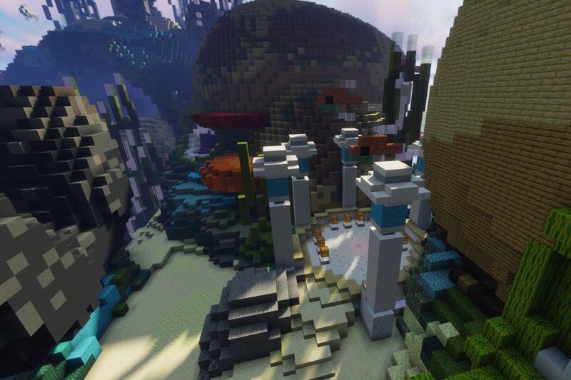 Aquatic Spawn/Lobby 1.18 + Minecraft Map