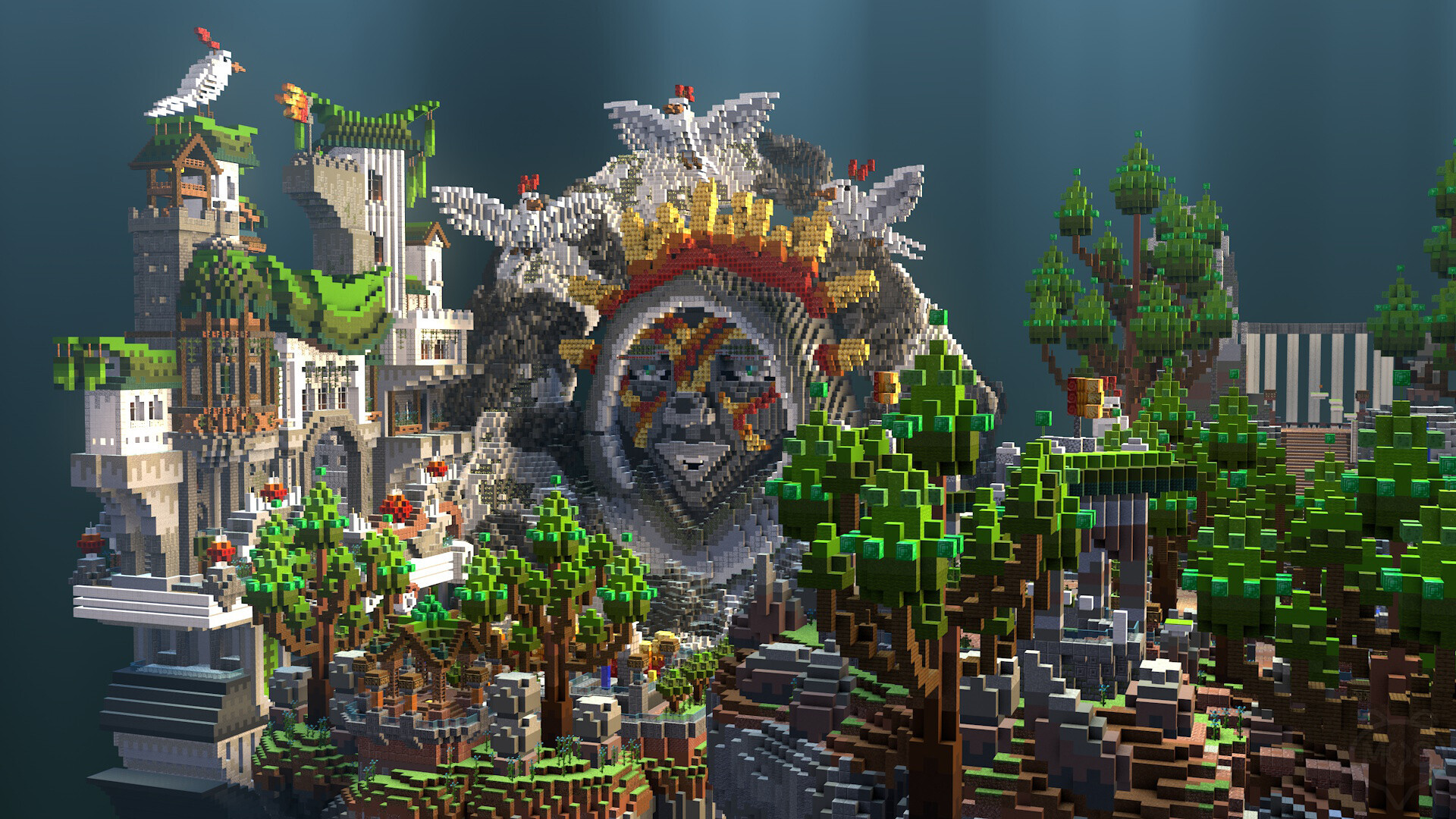 [LOBBY/HUB] Emerald Grove Minecraft Map