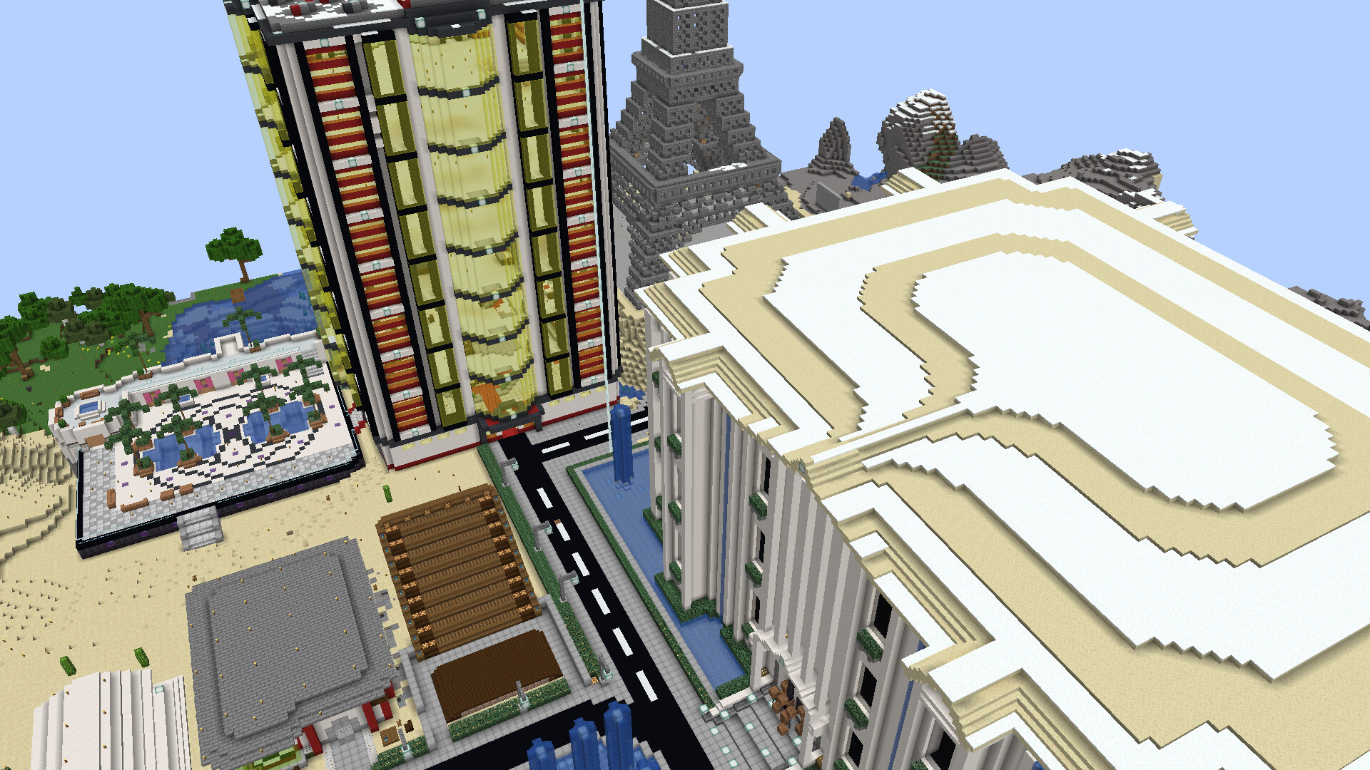 Las Nevadas/Dream SMP Recreation UPDATED Minecraft Map