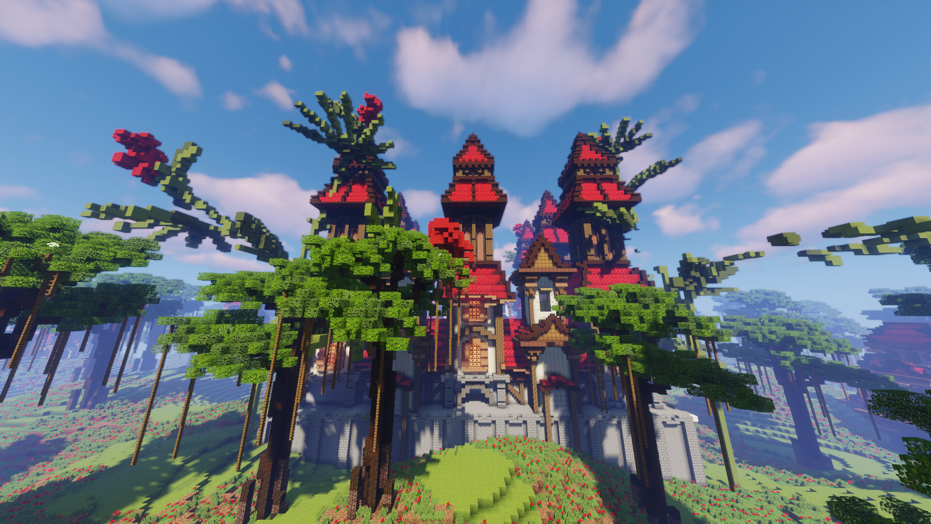 Factions Spawn + Warzone 500x500 Hight Quality Minecraft Map