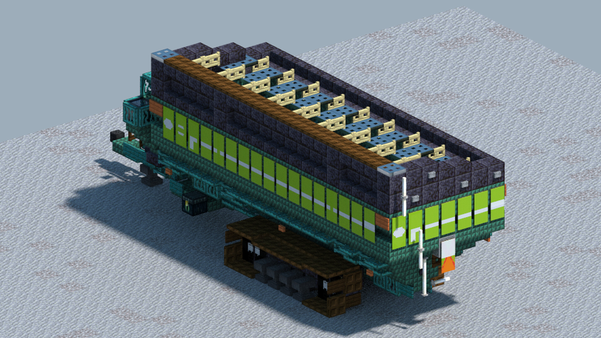 Brent 1596, Grain cart [With Download] Minecraft Map