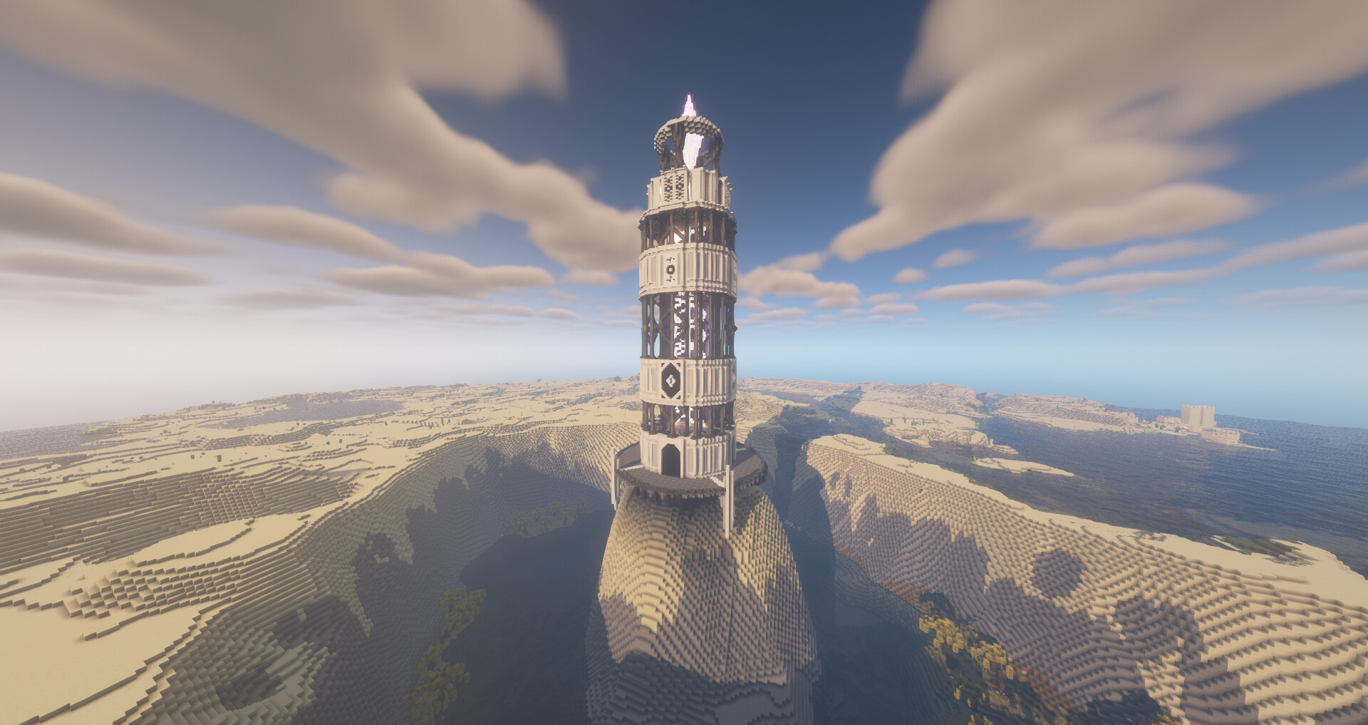 Desert Oasis Spire Minecraft Map