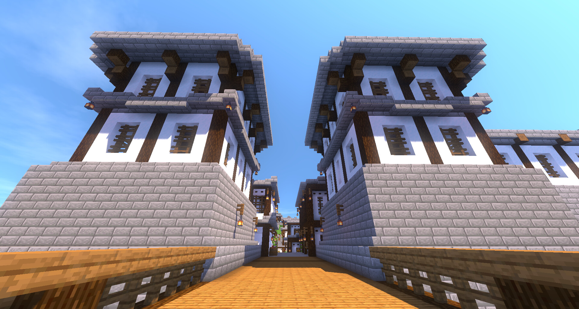 Japanese village Minecraft Map