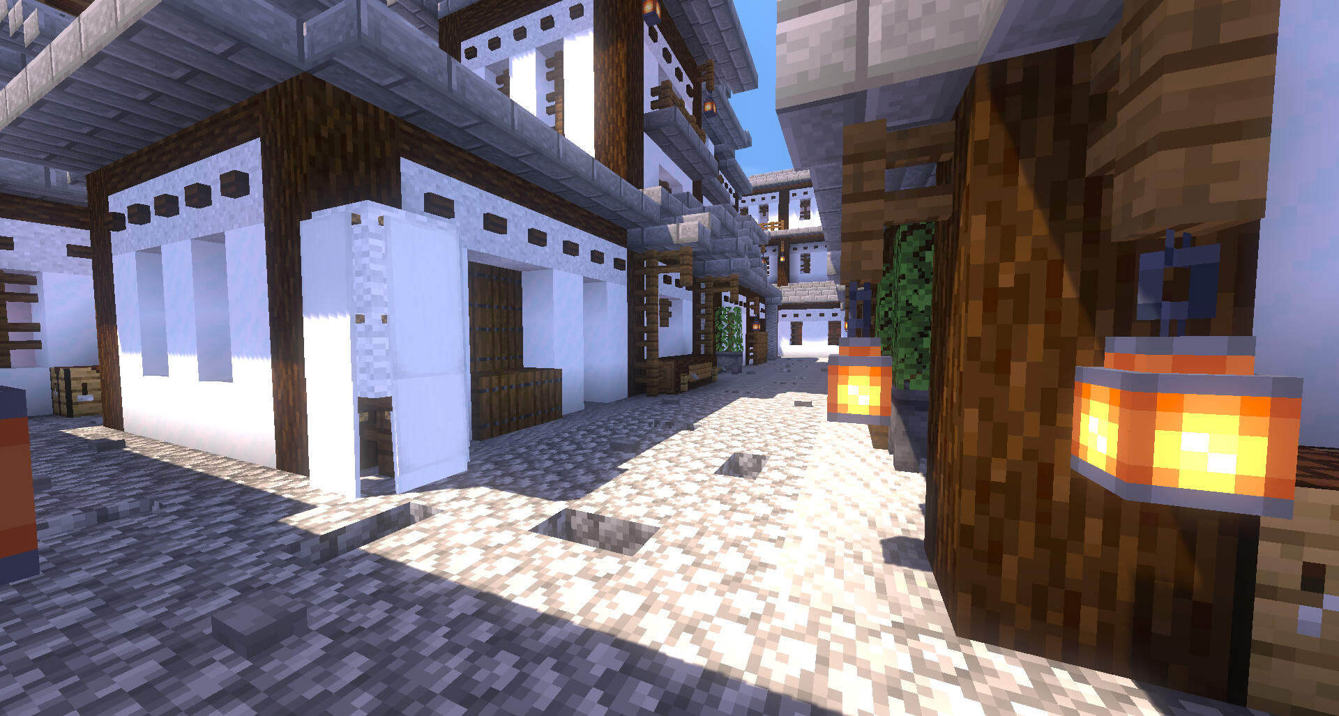 Japanese village Minecraft Map