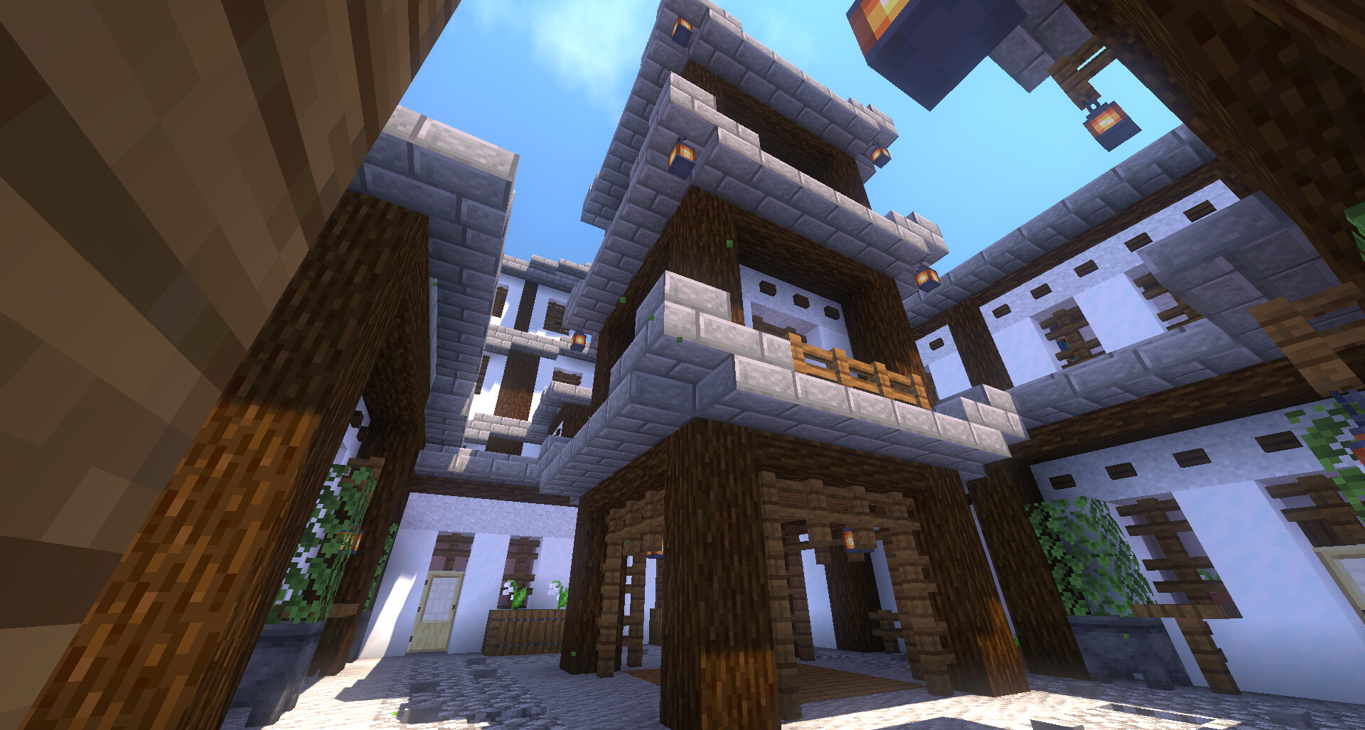 Japanese village Minecraft Map