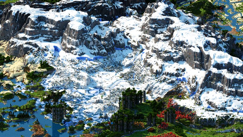 🌄 Qerolyx - Mesa Lands [Minecraft Survival World, 6k, 1.19+ Download ...