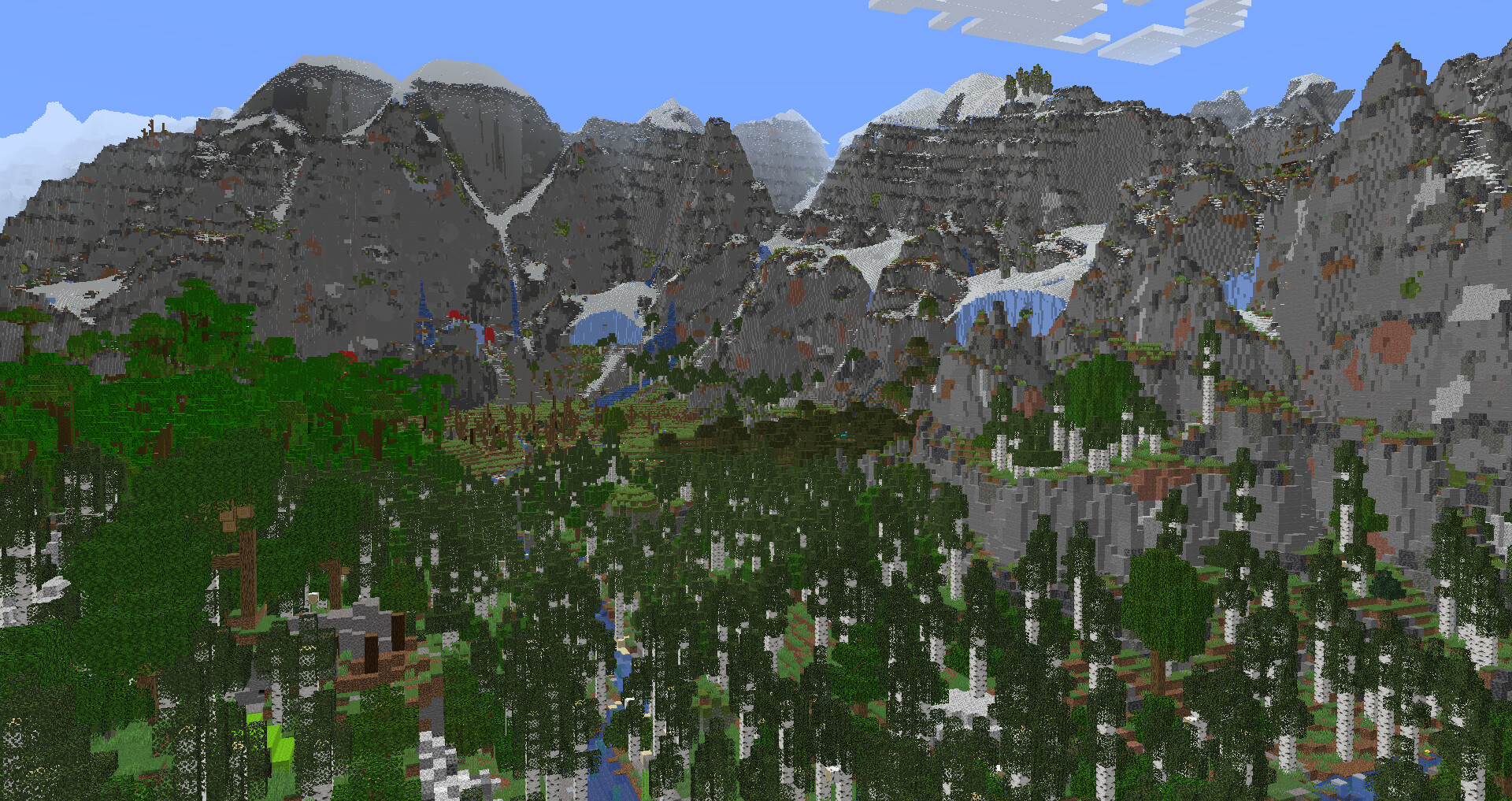 🌄 Qerolyx - Mesa Lands [Minecraft Survival World, 6k, 1.19+ Download ...