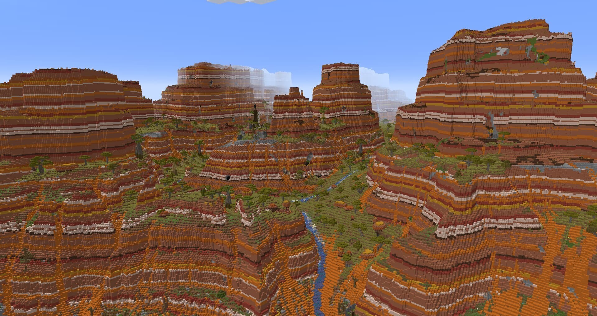 🌄 Qerolyx - Mesa Lands [Minecraft Survival World, 6k, 1.19+ Download ...