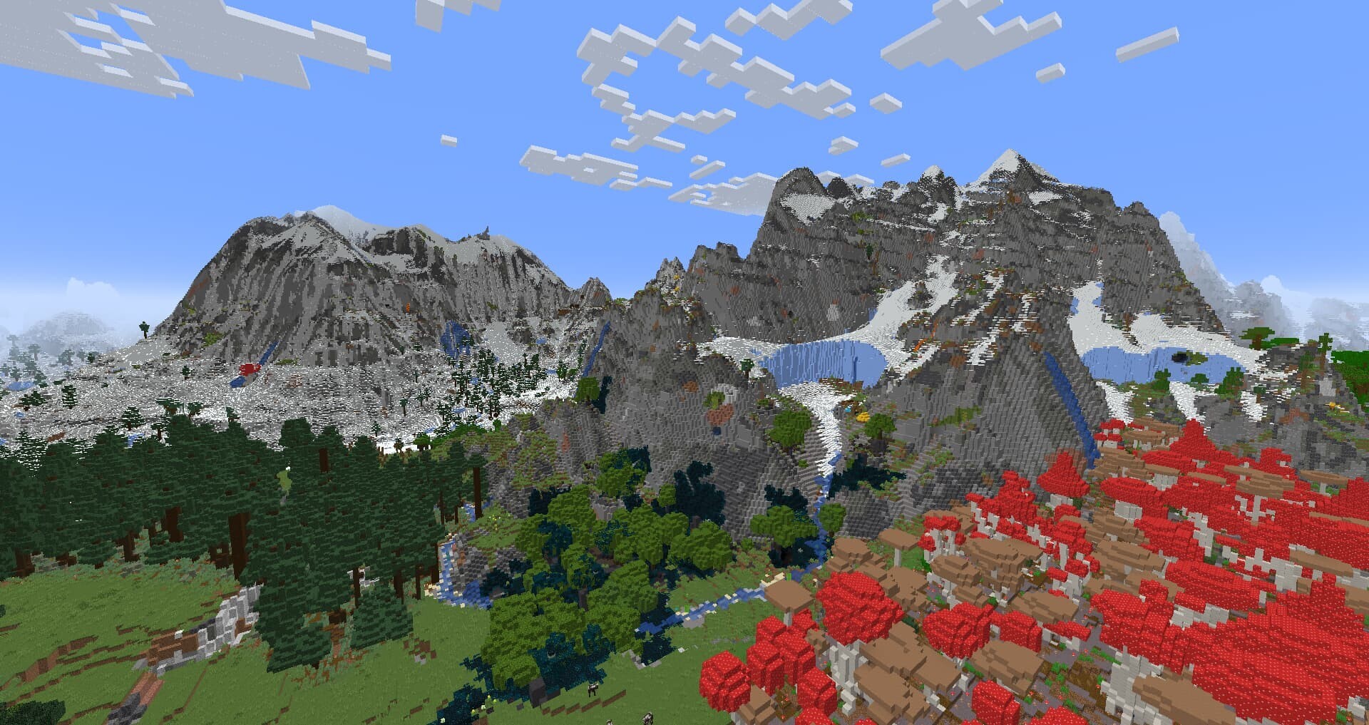 🌄 Qerolyx - Mesa Lands [Minecraft Survival World, 6k, 1.19+ Download ...