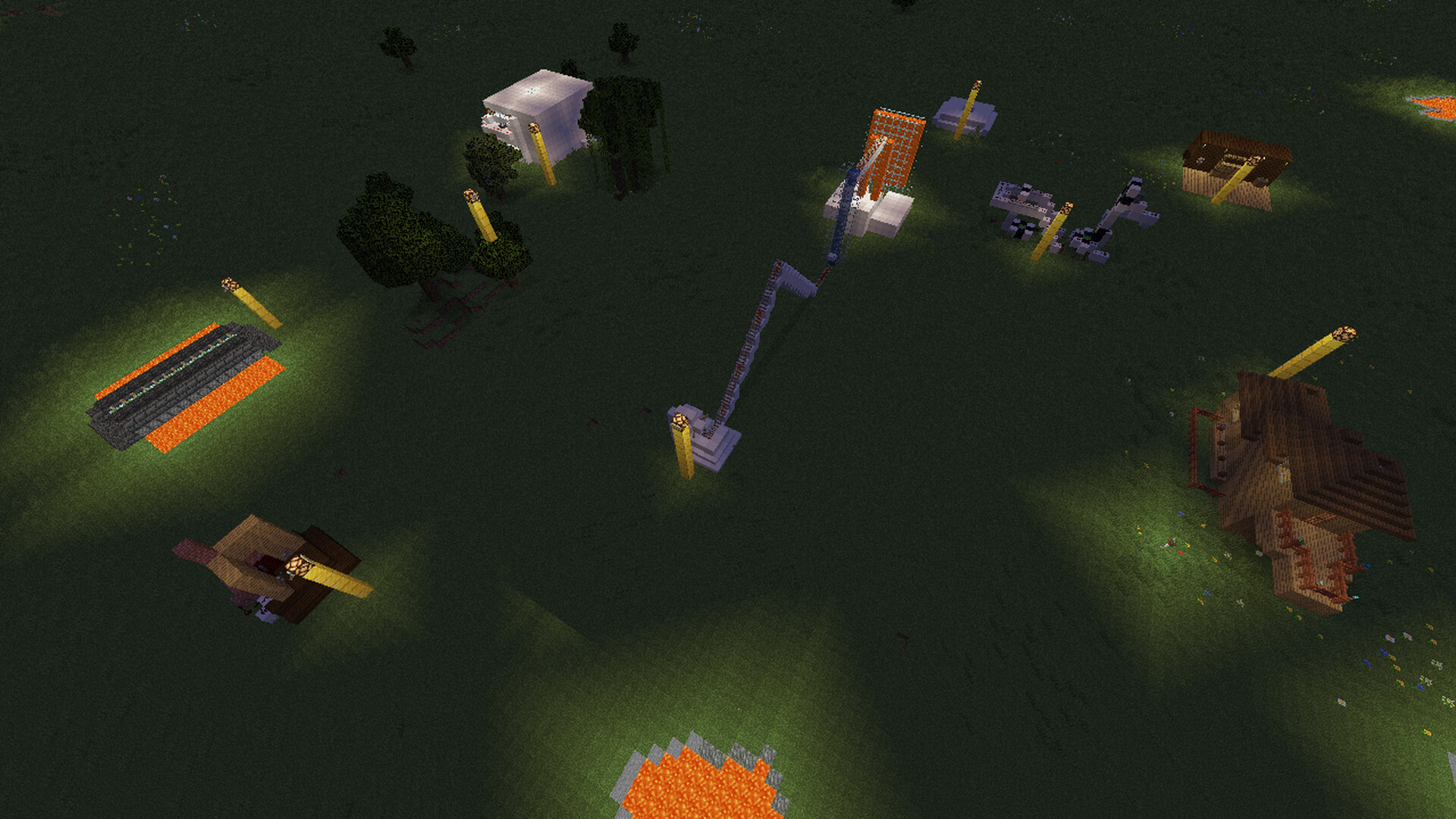 Some redstone builds Minecraft Map