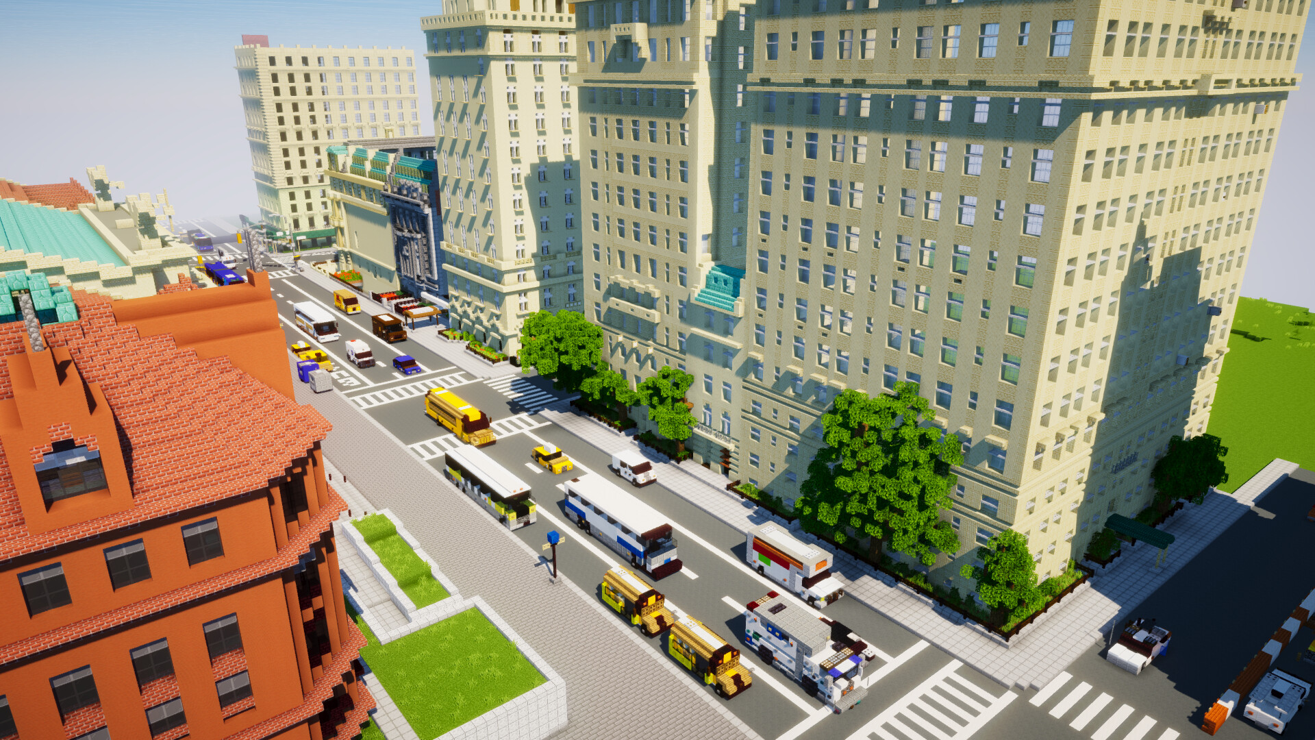 FoxShot New York City Map Project Minecraft Map