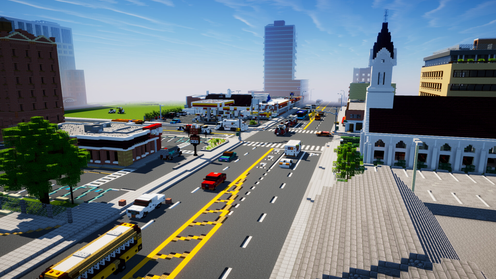 FoxShot New York City Map Project Minecraft Map