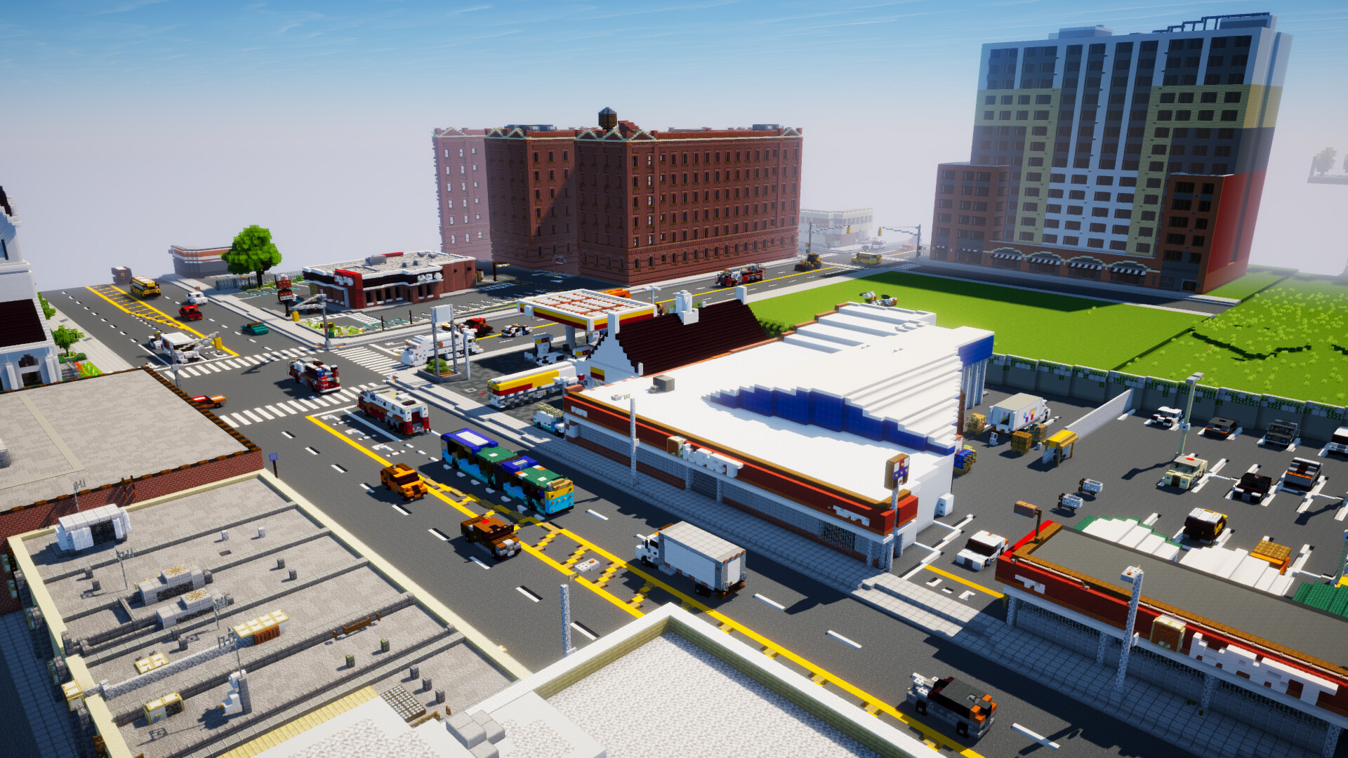 FoxShot New York City Map Project Minecraft Map