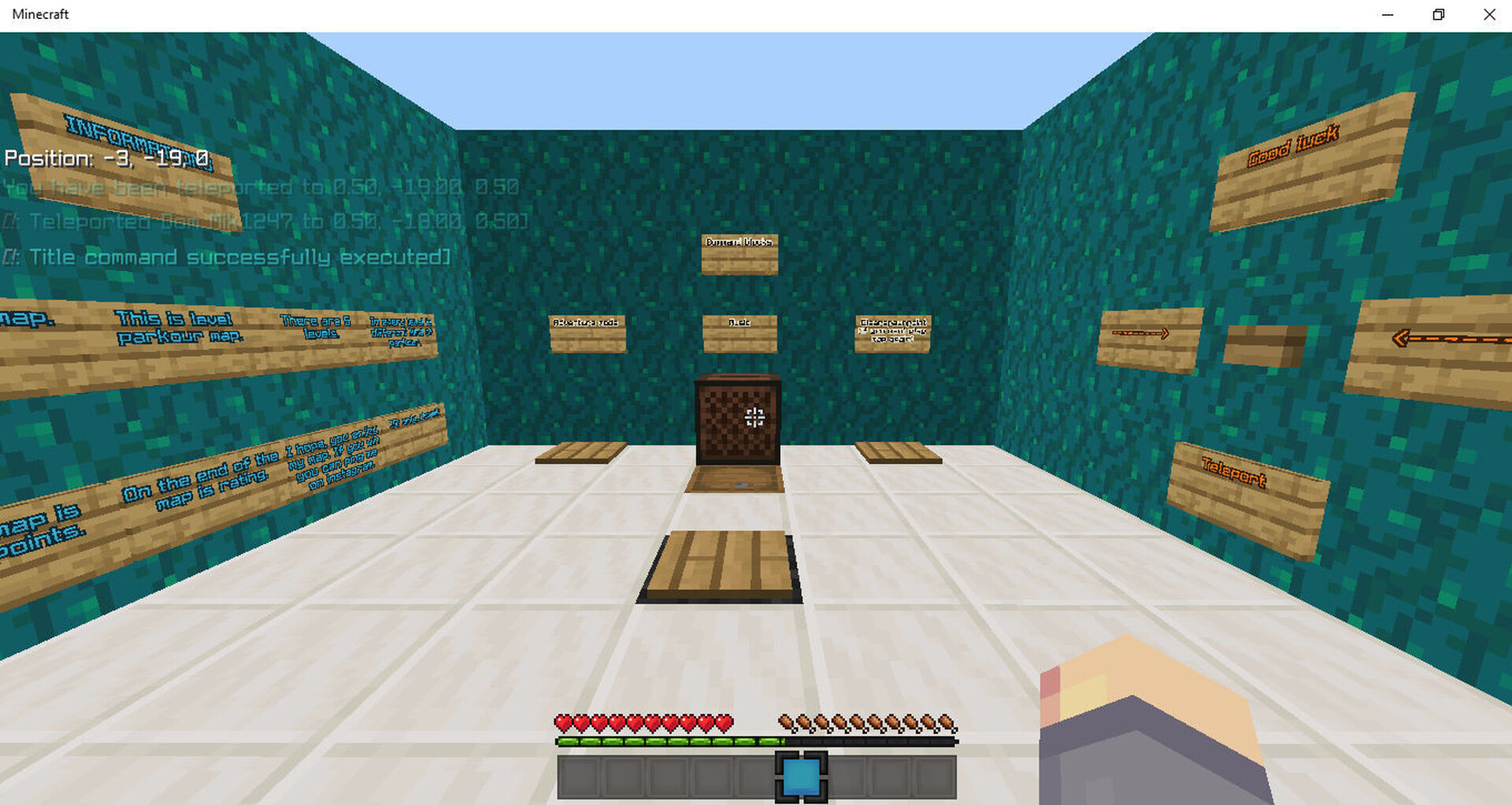 LEVEL Parkour Map Minecraft Map