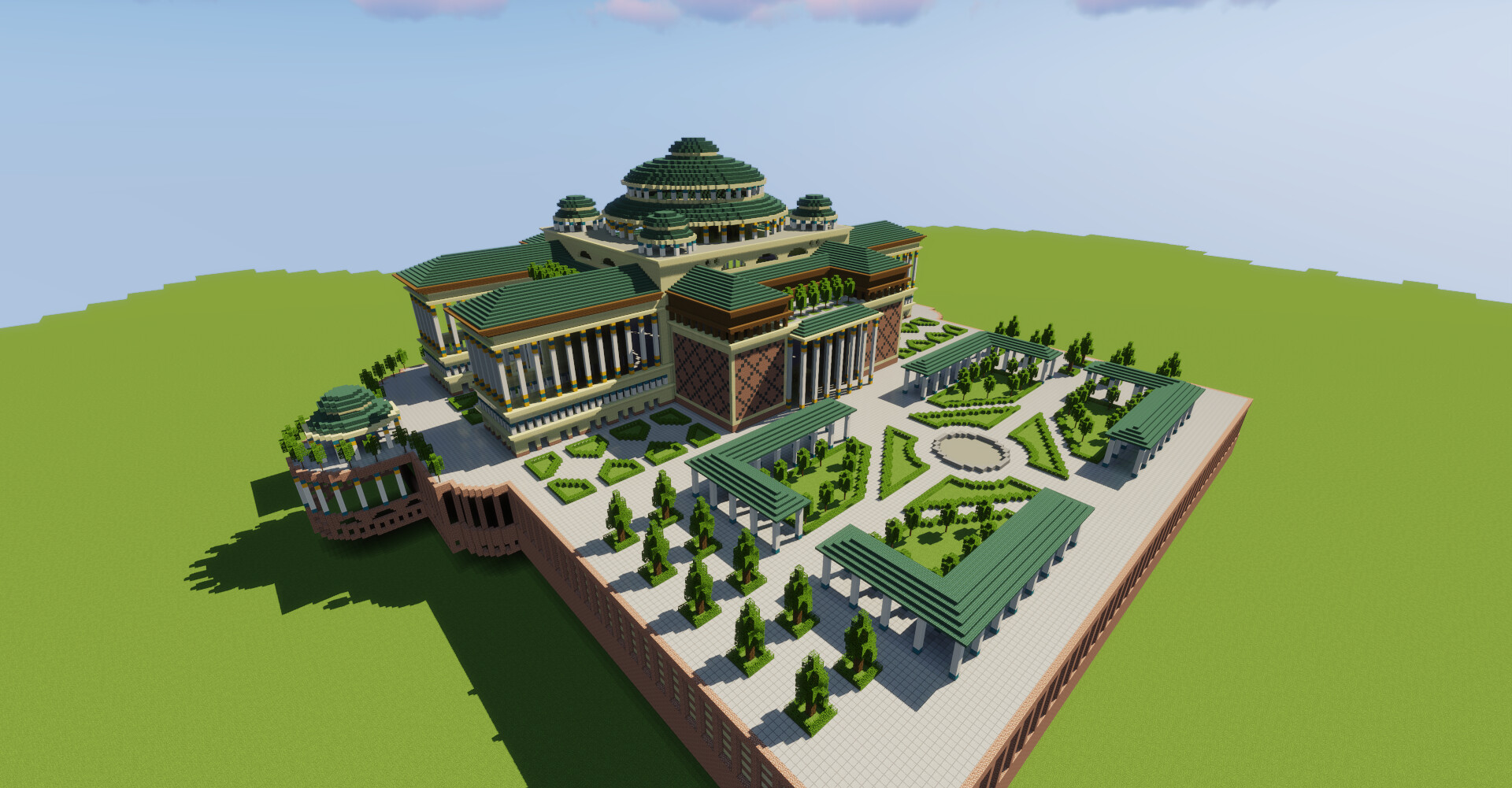 Millet Kütüphanesi, Presidential Library, Ankara, Turkey Minecraft Map