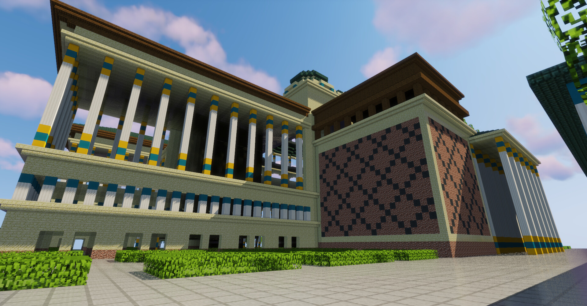 Millet Kütüphanesi, Presidential Library, Ankara, Turkey Minecraft Map