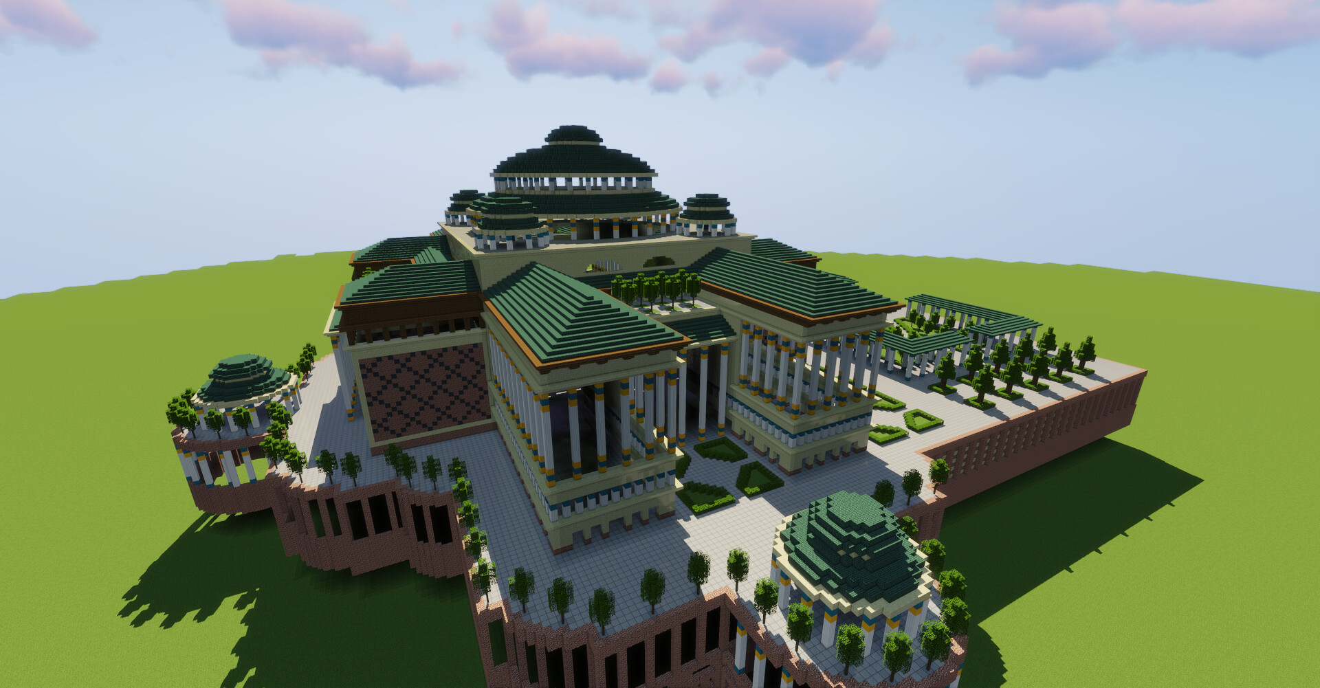Millet Kütüphanesi, Presidential Library, Ankara, Turkey Minecraft Map