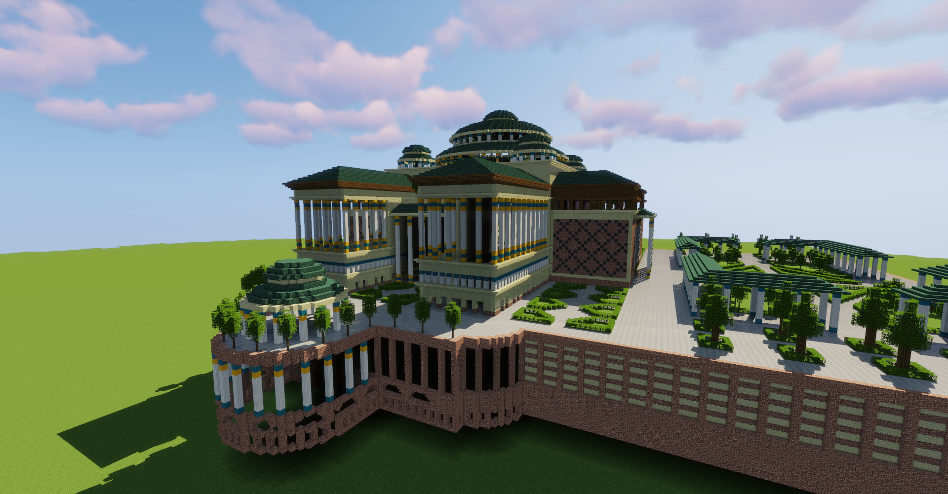 Millet Kütüphanesi, Presidential Library, Ankara, Turkey Minecraft Map