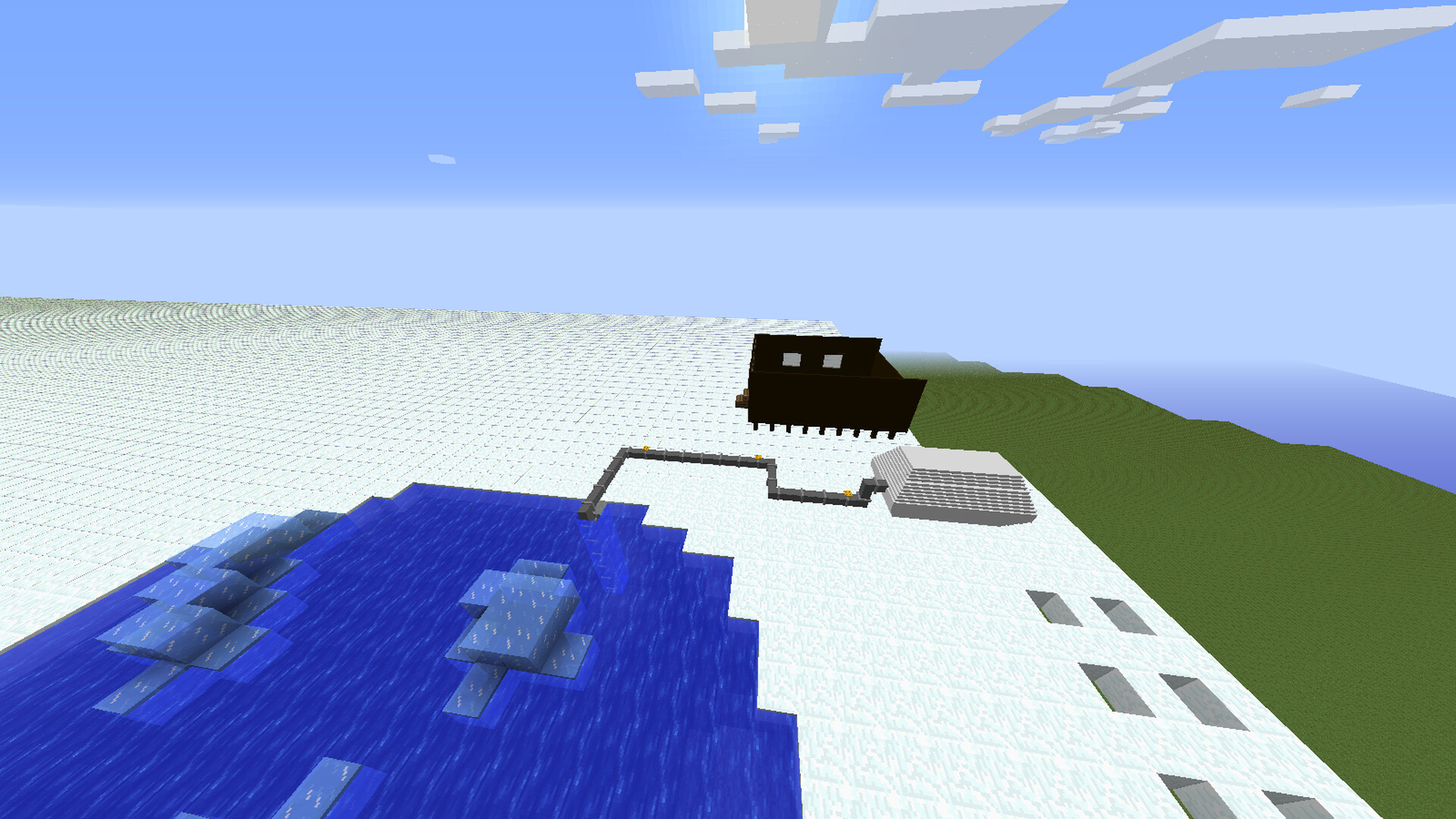 Under a snowdrift Minecraft Map