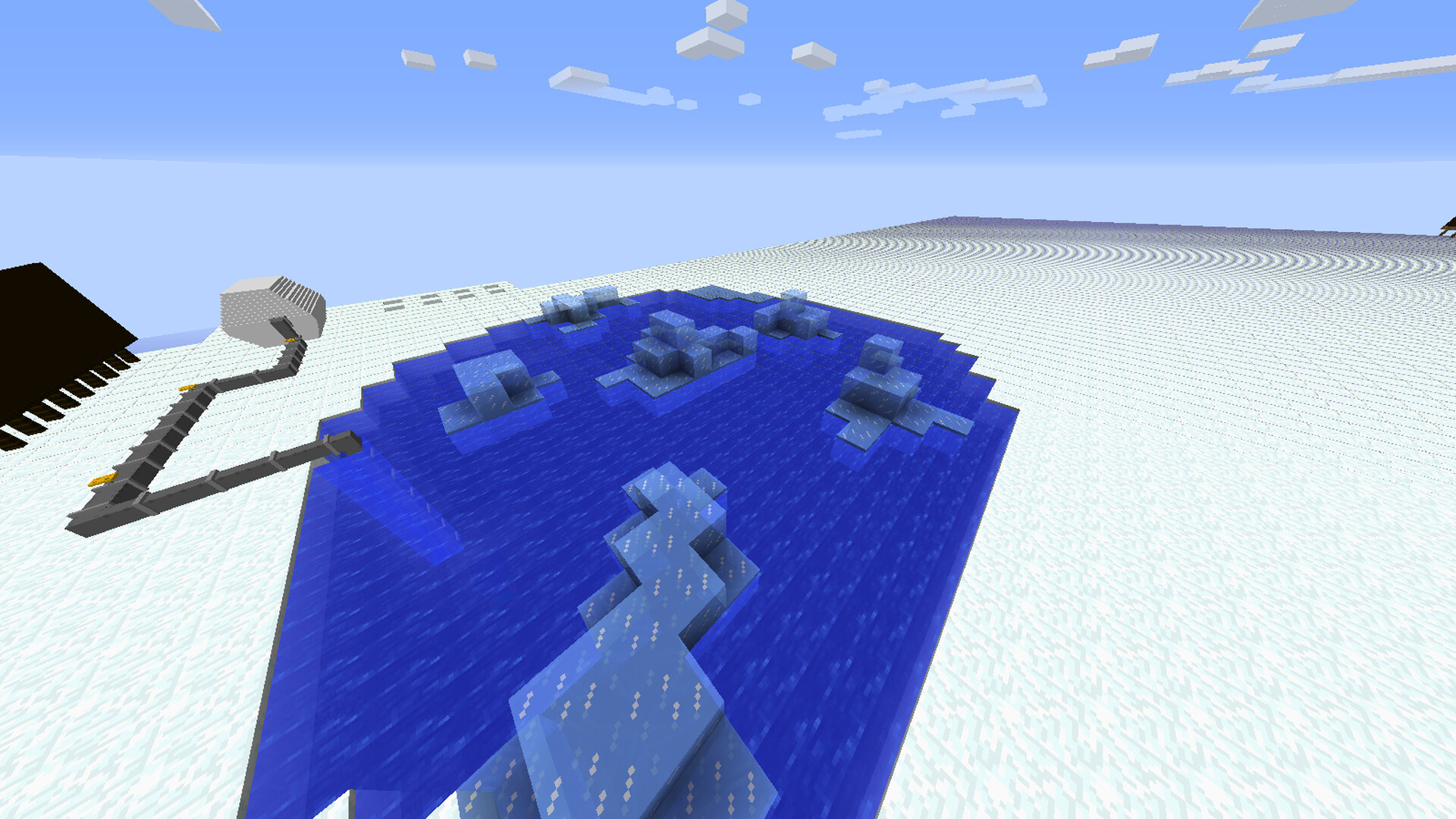 Under a snowdrift Minecraft Map