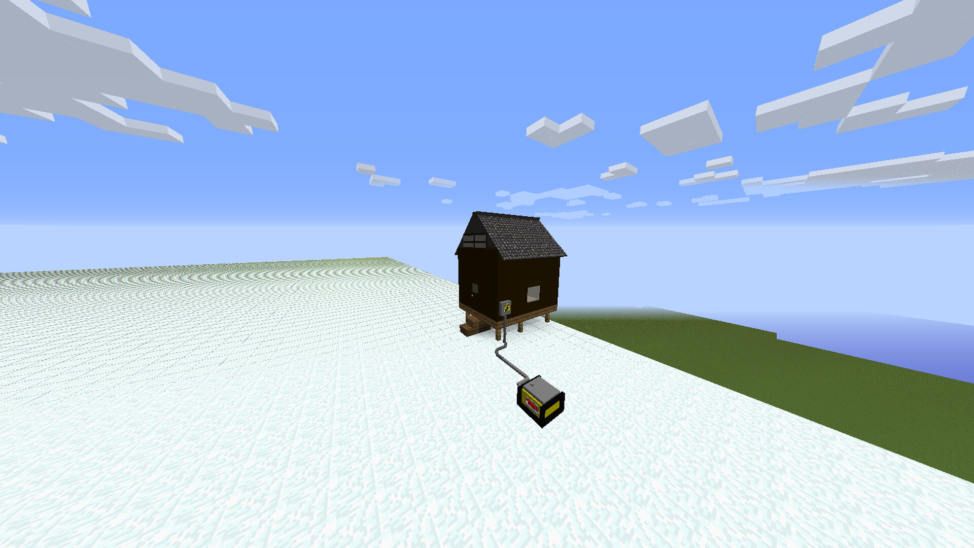 Under a snowdrift Minecraft Map