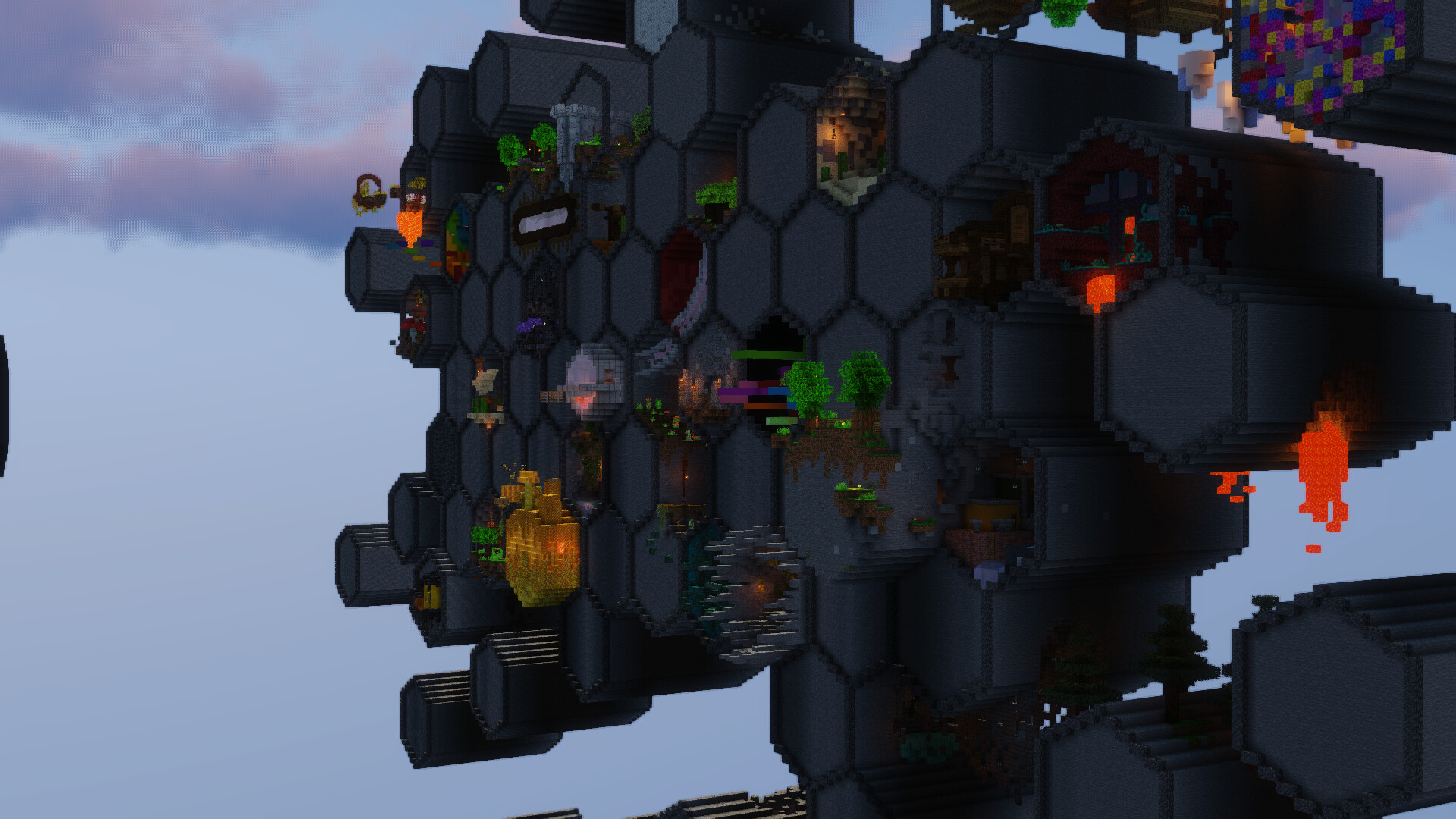 Hexa Parkour Minecraft Map