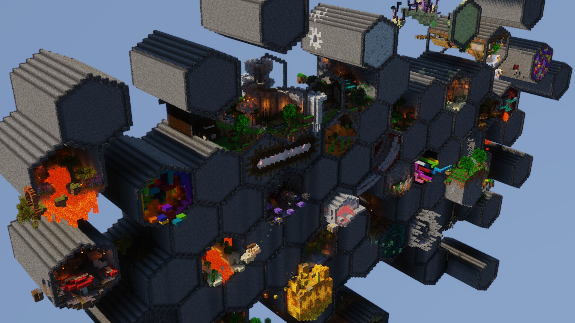 Hexa Parkour Minecraft Map