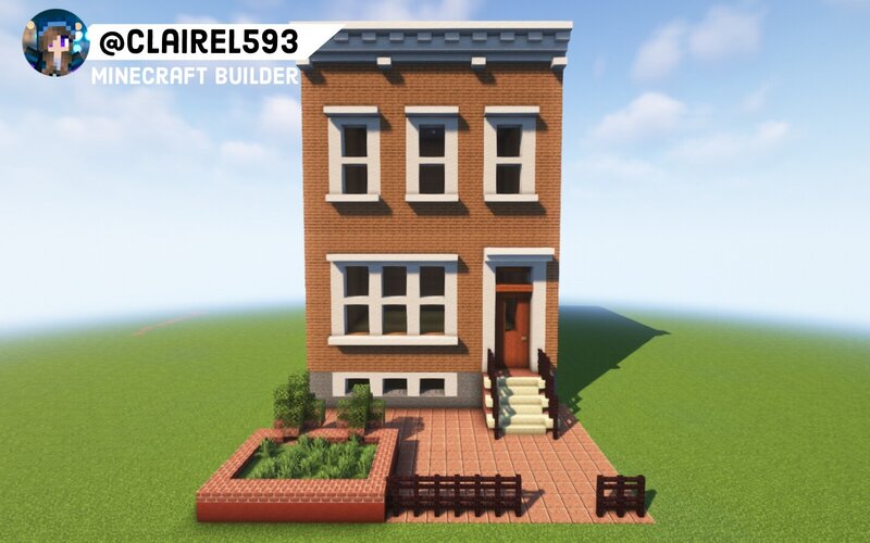 Townhouse (schematic) Minecraft Map