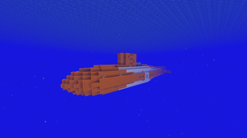 S.S. Stampy - A Stampylonghead inspired attack submarine Minecraft Map