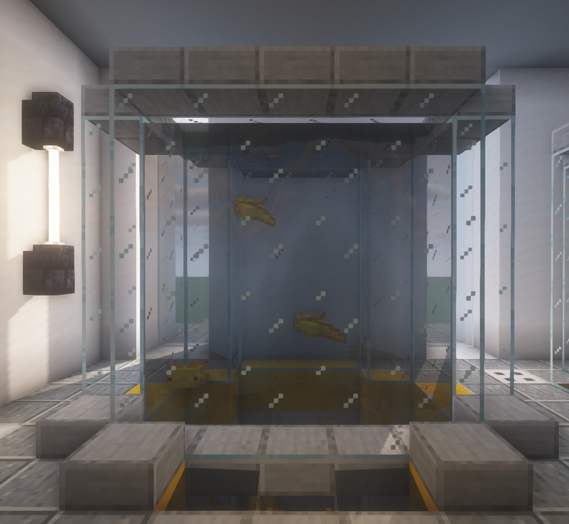 Farm-shop of axolotls Minecraft Map