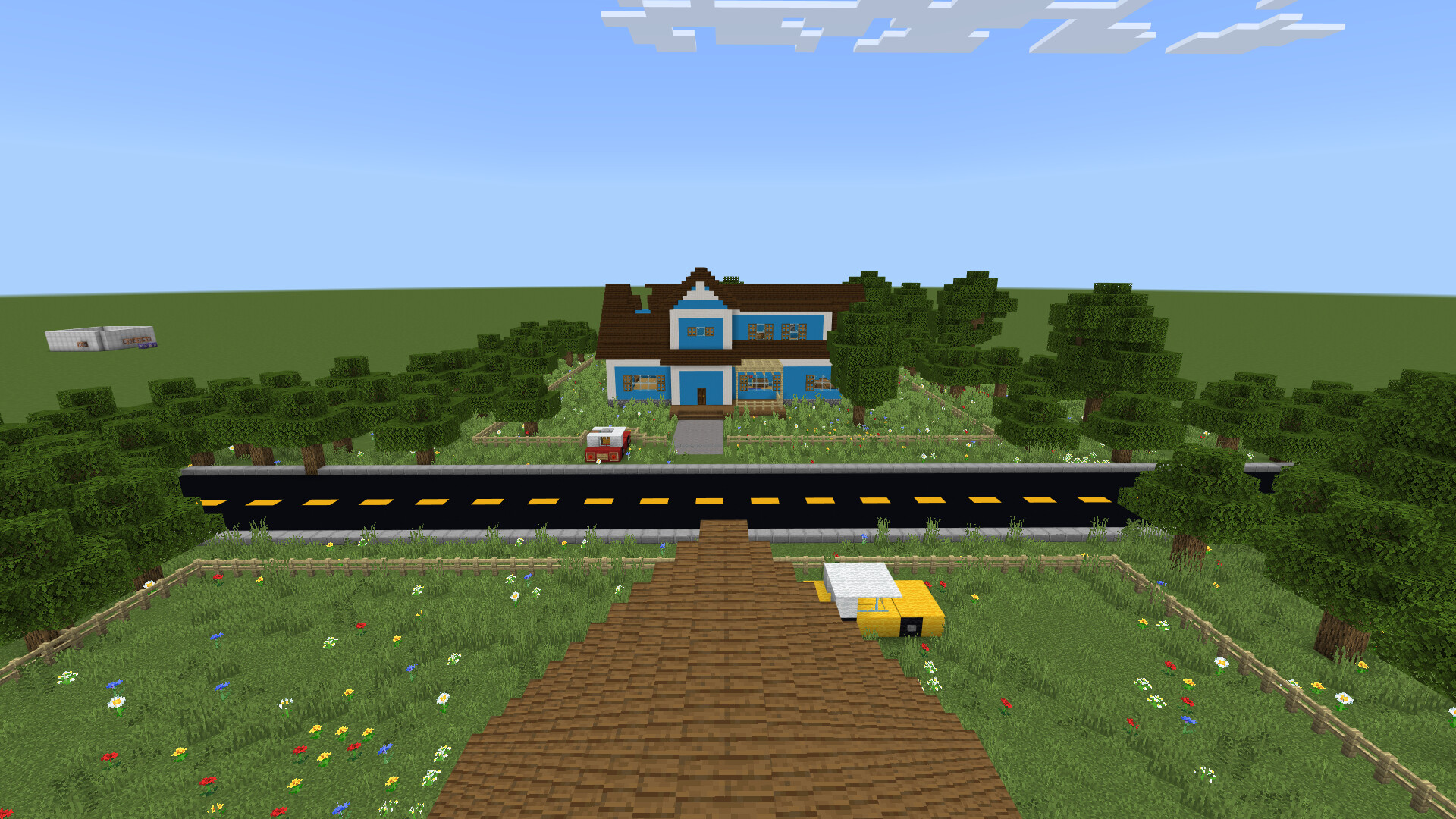 Hello Neighbor Act 1 Minecraft Map