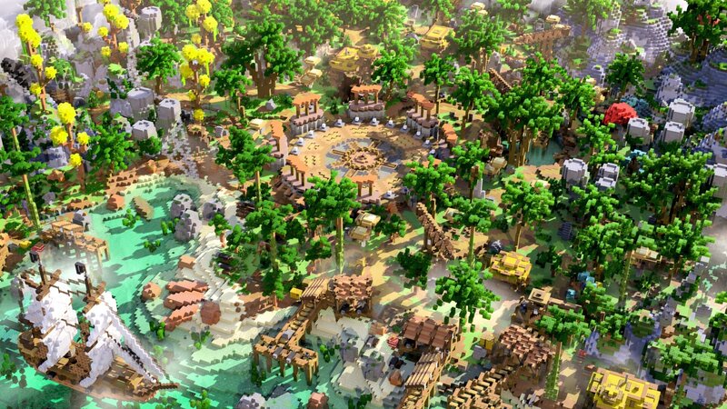 Map for Hunger Games Minecraft Map