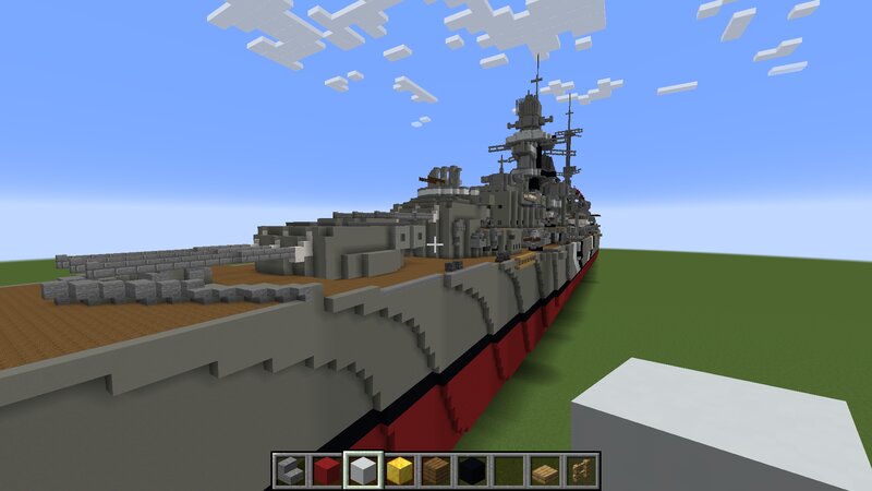 DKM Hindenburg Minecraft Map